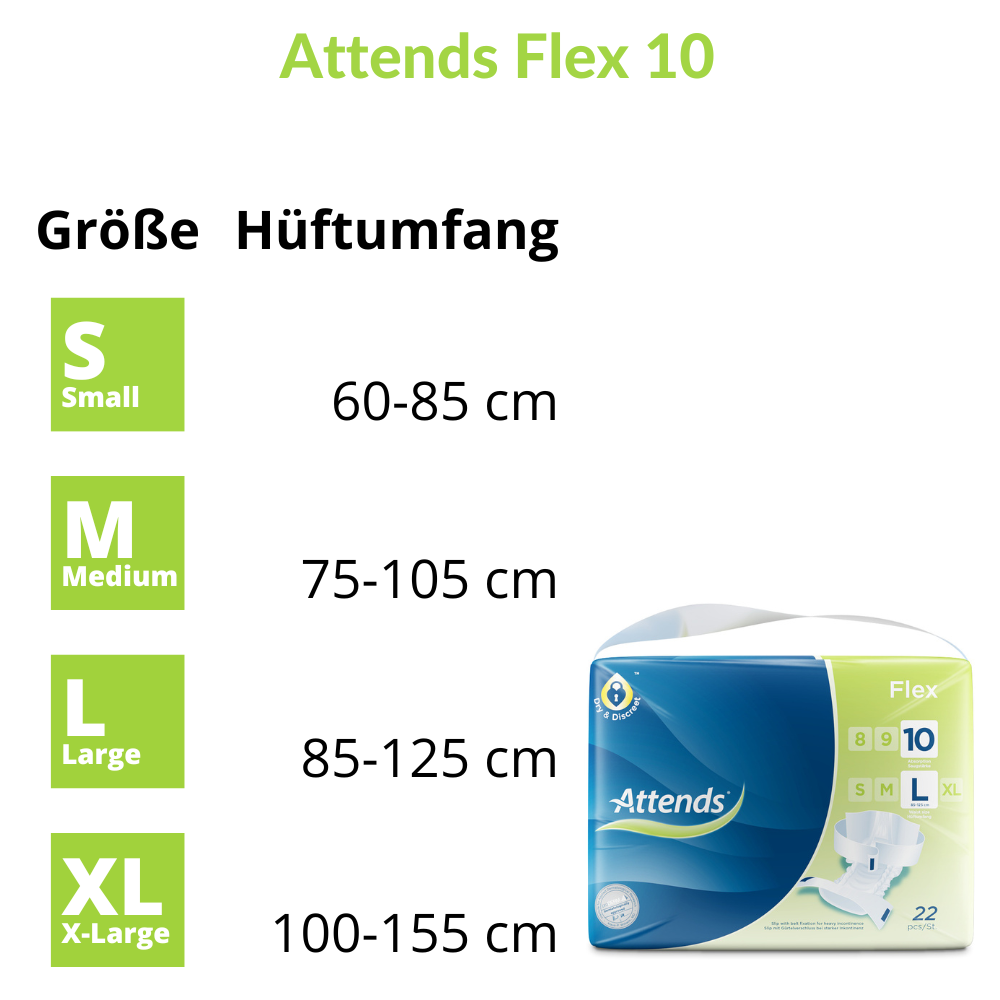 Attends Flex 10 Mengenvorteil - pflege-shop.at